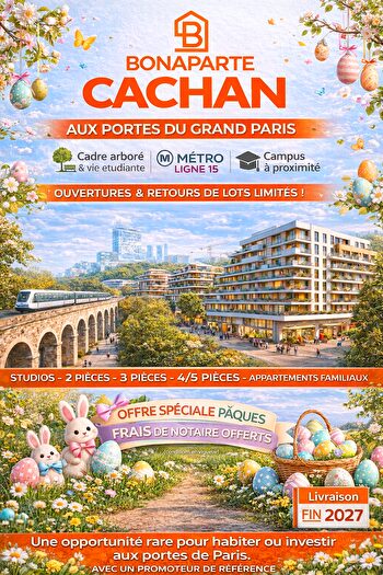 Maison à vendre - Cachan, La Plaine - 3 pièces