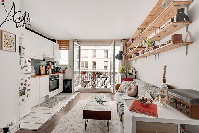 Paris 18ème, Barbès, Château Rouge : Appartement 1 pièce à vendre