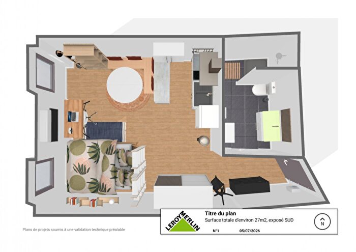 Appartement 1 pièce à louer à Gonfaron