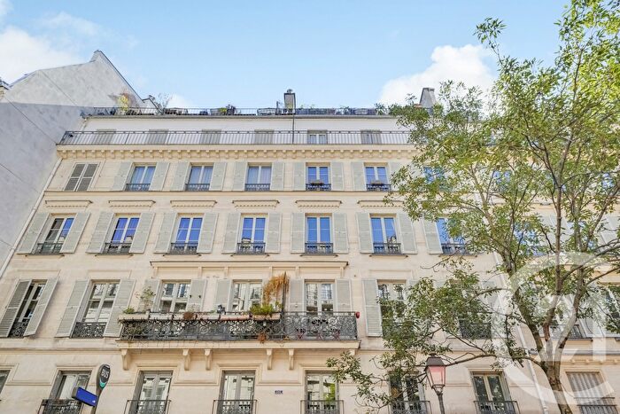 Paris 4ème, Saint-Gervais - Appartement 3 pièces à vendre