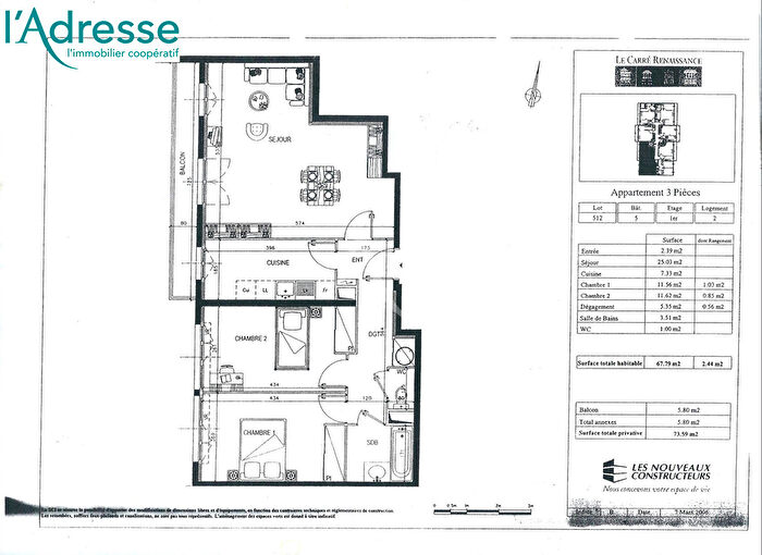 Maisons à vendre et appartements à louer - 3