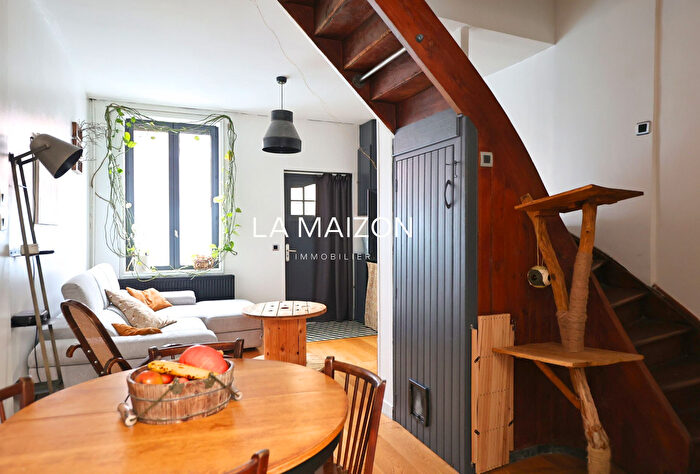 Maison à vendre - Lille, Vauban, Esquermes - 3 pièces - 2 chambres