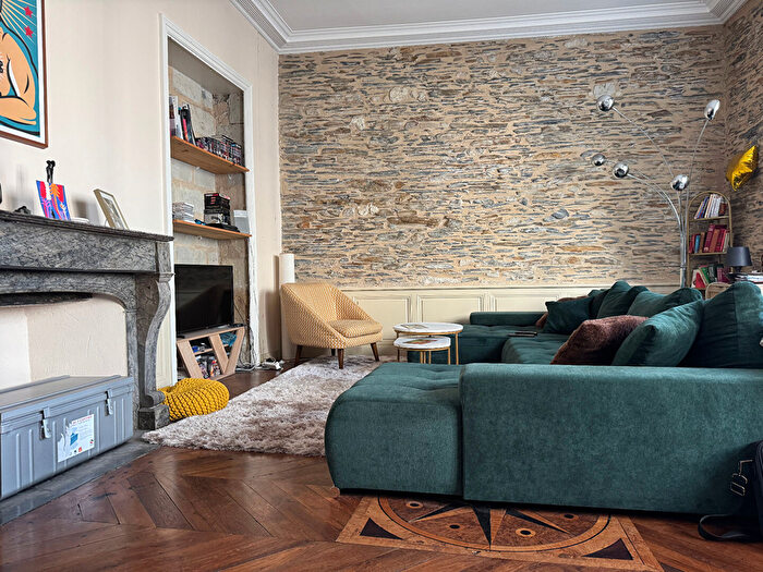 Appartement à vendre - Angers, Centre-ville, La Fayette - 3 pièces - 2 chambres