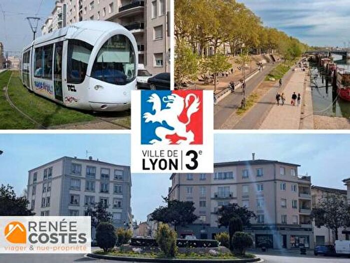 Appartement à vendre - Lyon e  - 5 pièces - 3 chambres