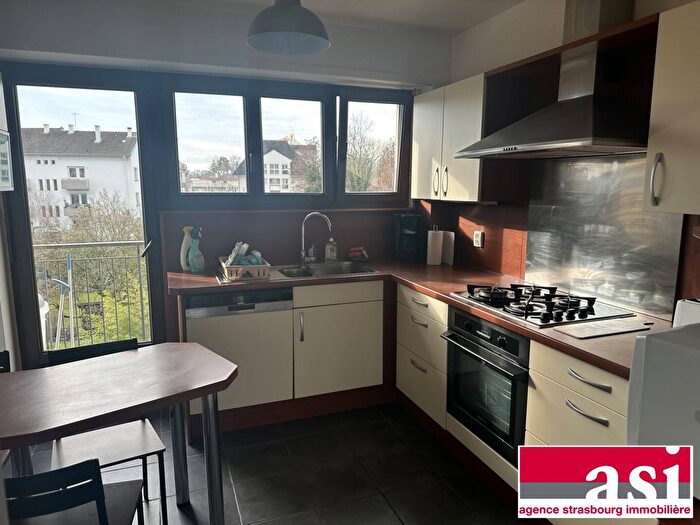 Appartement à louer - Robertsau Centre, Strasbourg - 4 pièces - 3 chambres