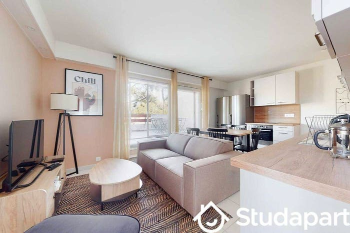 Nesles Nord, Champs-sur-Marne - Appartement 1 pièce à louer