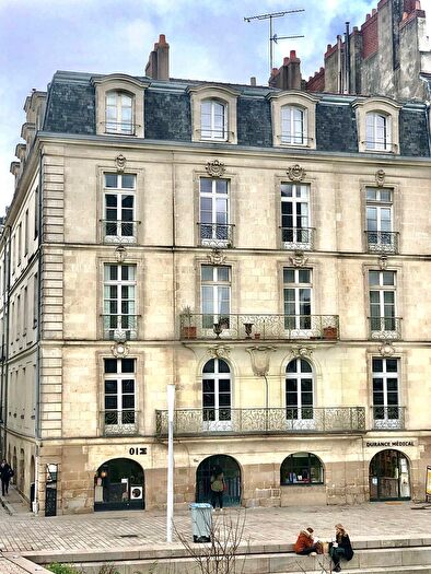 Appartement à vendre - Nantes, Centre-ville - 3 pièces - 2 chambres