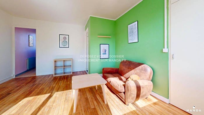 Appartement 2 pièces à Bd des Poilus, Nantes, à louer