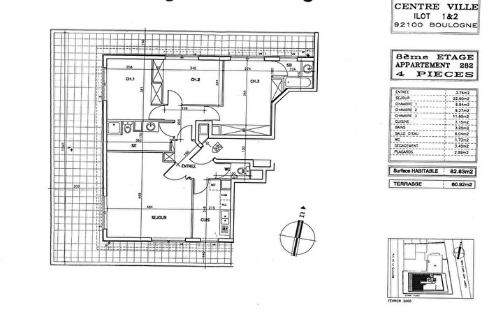 Appartement 4 pièces à louer - Boulogne-Billancourt, Jean Jaurès, Reine