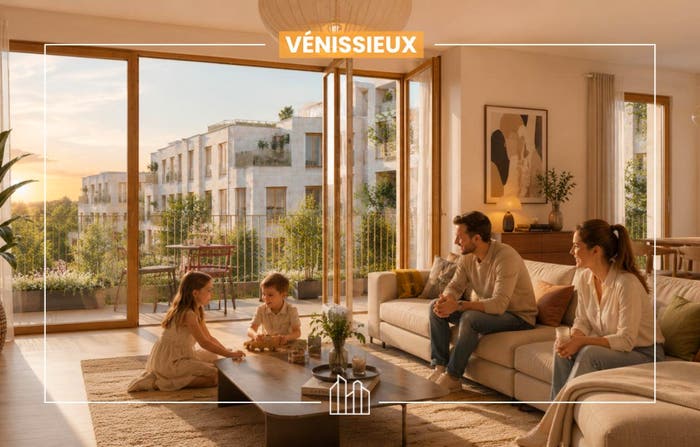 Vénissieux, Georges Levy, Ernest Renan, Moulin à vent : Maison 2 pièces à vendre