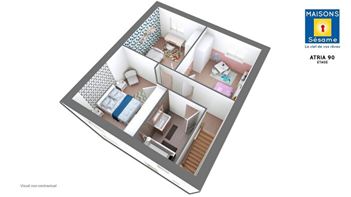 Maison à vendre - Bondy, Le Saule Blanc - 5 pièces - 3 chambres