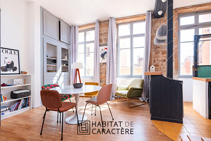 Appartement 3 pièces à Lyon 1er, Haut, Coeur des Pentes, à vendre