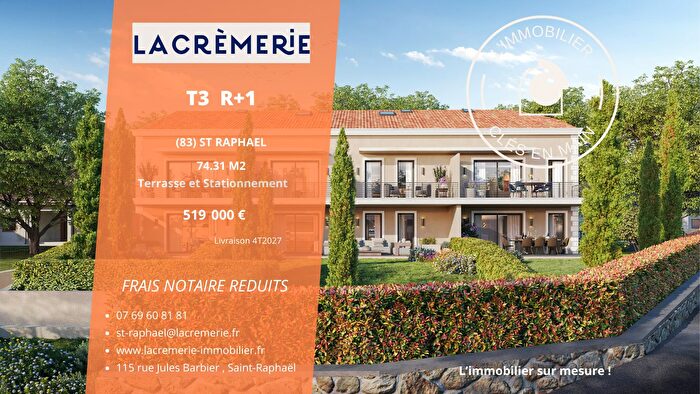 Saint-Raphaël, Plateau Notre-Dame : Appartement 3 pièces à vendre