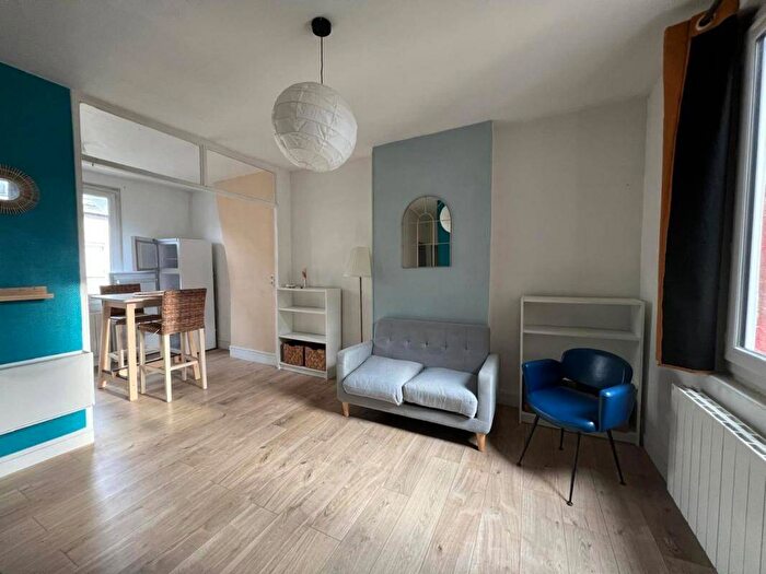 Appartement à louer - Coteaux Ouest-Pasteur, Rouen - 2 pièces - 1 chambre