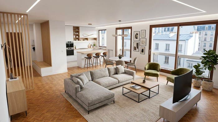Cambronne-Garibaldi, Paris 15ème arrondissement - Appartement 4 pièces à louer
