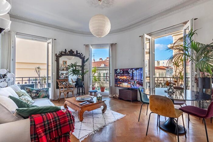 Nice, Promenade des Anglais, Rue de France : Appartement 3 pièces à vendre