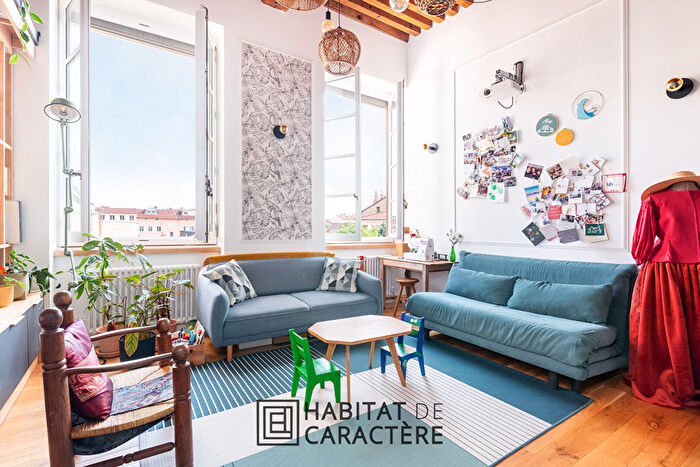 Lyon 4ème, Croix Rousse Est : Appartement 3 pièces à vendre