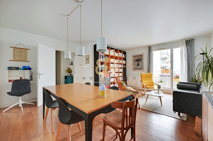 Appartement à vendre - Bagnolet, Les Coutures - 3 pièces - 2 chambres