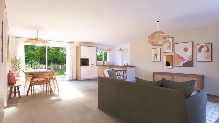 Belin-Béliet : Maison 4 pièces à vendre