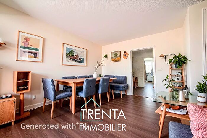 Appartement à vendre - Seyssinet-Pariset, Vauban, Fauconnière, Percevallière - 3 pièces - 2 chambres