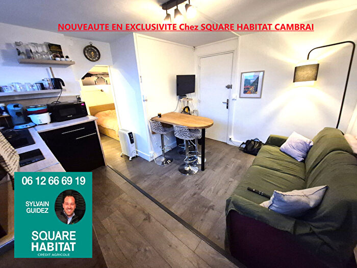 Appartement à vendre - Cambrai, Centre-Ville, Gare - 2 pièces - 1 chambre