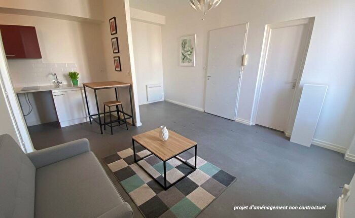 Appartement à louer - Madeleine, Nantes - 2 pièces - 1 chambre
