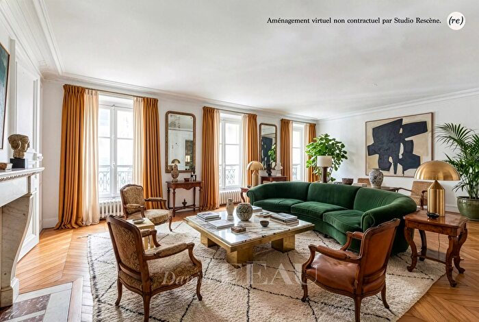 Appartement à vendre - Paris e , Saint-Philippe du Roule - 7 pièces - 4 chambres