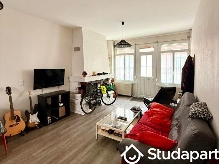 Appartement à louer - Caulier, Lille - 1 pièce - 1 chambre