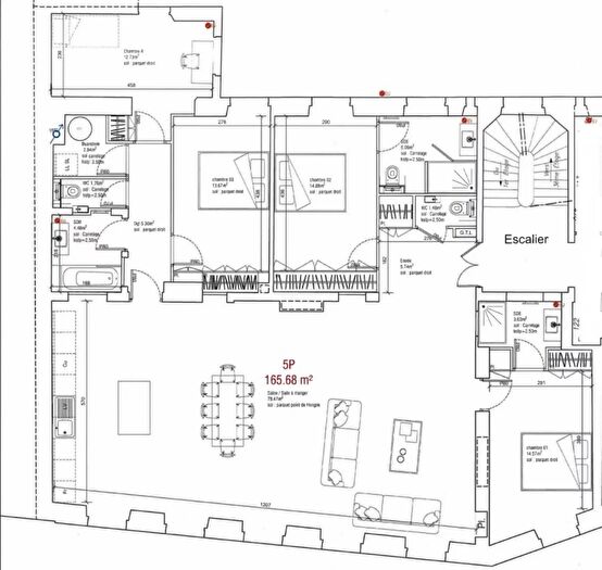 Appartement 6 pièces à vendre - Neuilly-sur-Seine, Plaine des Sablons