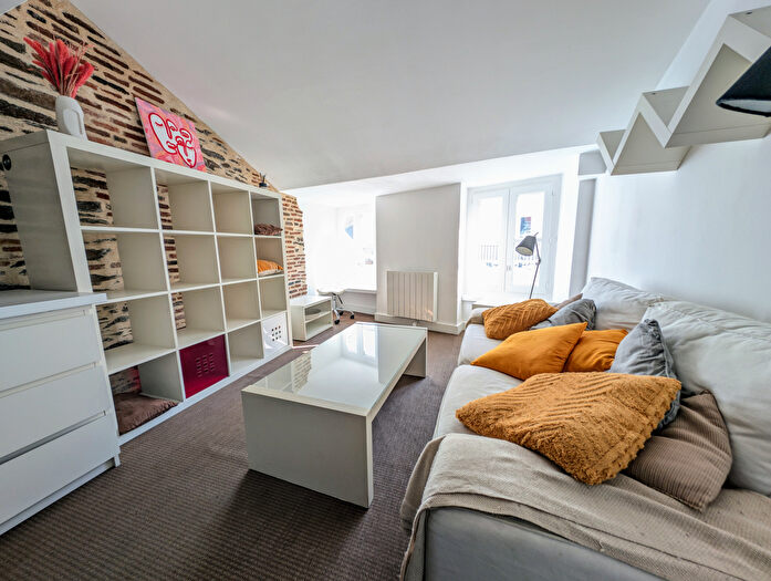 Appartement à louer - Nantes, Centre-ville - 2 pièces - 1 chambre