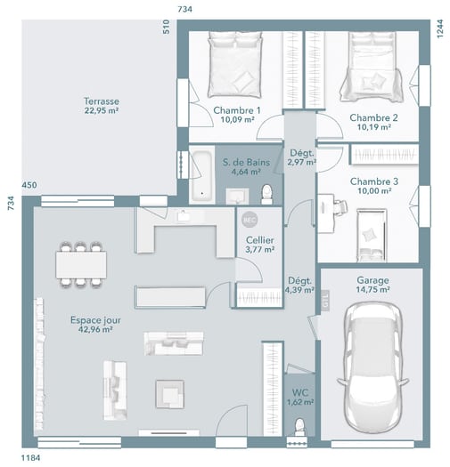 Maisons à vendre et appartements à louer - 2