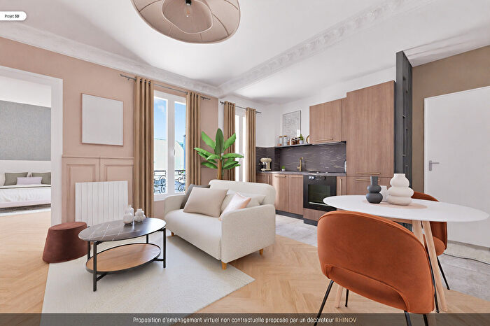 Appartement à vendre - Paris e , Didot, Porte de Vanves - 3 pièces - 2 chambres