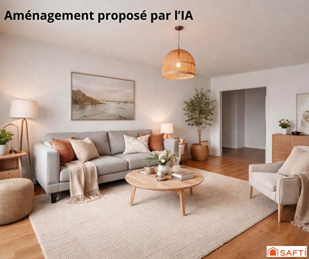 Appartement à vendre - Le Pouliguen - 3 pièces - 2 chambres