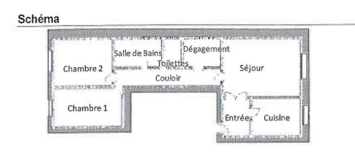 Appartement à vendre - Toulouse, Saint-Agne, Les Récollets - 3 pièces - 2 chambres