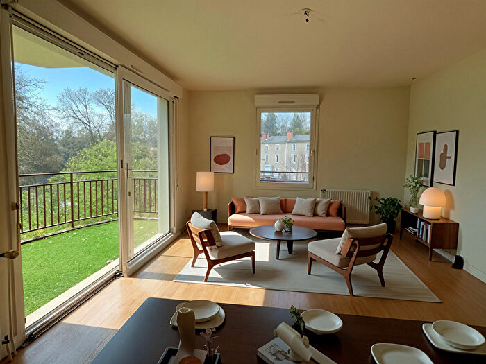 Appartement à vendre - Orvault, Bourg, Secteur rural - 3 pièces - 2 chambres