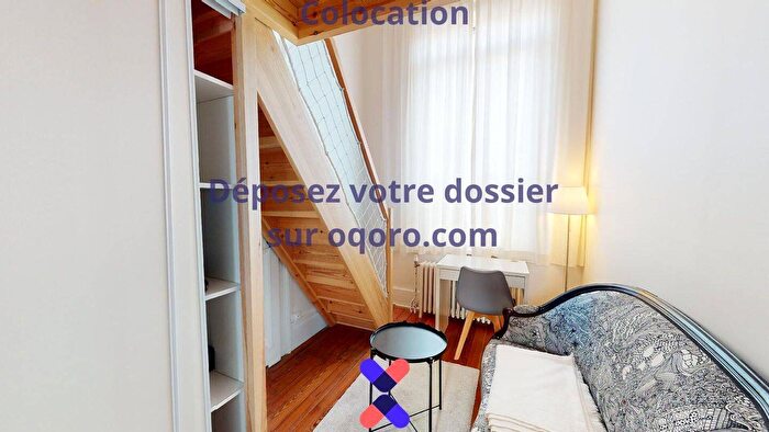 Appartement à louer - Moulins, Lille - 4 pièces - 3 chambres