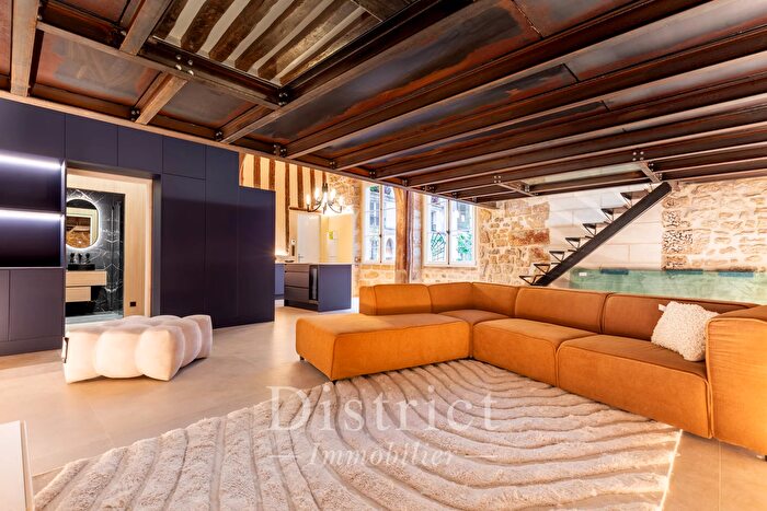 Paris 4ème, Les Iles - Appartement 3 pièces à vendre