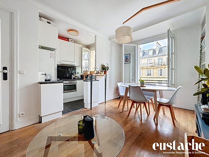 Appartement à vendre - Paris e , Canal Saint-Martin, Jemmapes - 2 pièces - 1 chambre