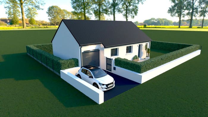 Hottot-les-Bagues - Maison 4 pièces à vendre
