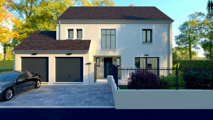 Saint-Sulpice-de-Favières - Maison 6 pièces à vendre