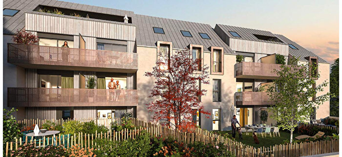 Appartement à vendre - Saint-Aubin-dAubigné - 3 pièces - 2 chambres