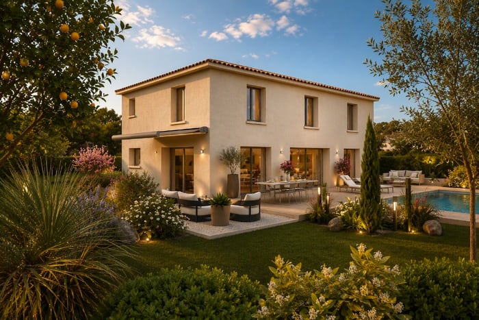 Roquefort-les-Pins - Maison 6 pièces à vendre