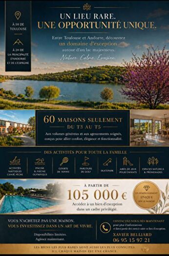 Maison 3 pièces à vendre - Carla-Bayle