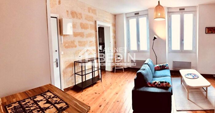 Appartement à louer - Bordeaux - 3 pièces - 2 chambres