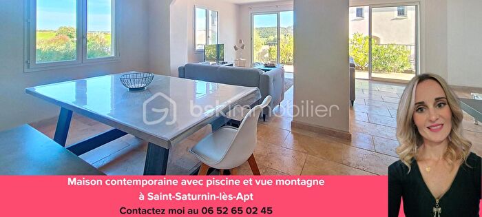 Maison à vendre - Saint-Saturnin-lès-Apt - 4 pièces - 3 chambres