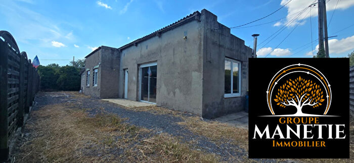 Lécluse - Maison 4 pièces à vendre