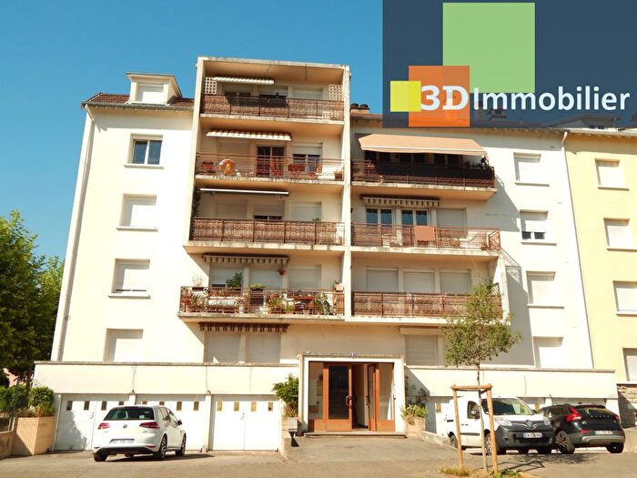 Appartement à vendre - Lons-le-Saunier, Centre-ville - 5 pièces - 3 chambres