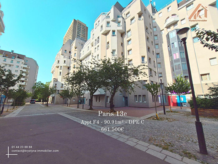 Appartement 4 pièces à vendre - Paris 13ème, Olympiades, Choisy