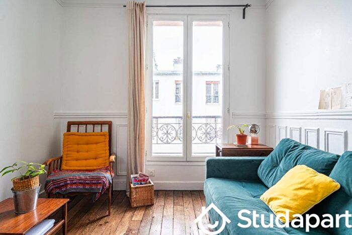 Goutte d'Or-Château Rouge, Paris 18ème arrondissement : Appartement 2 pièces à louer
