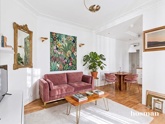 Appartement 2 pièces à vendre à Paris 18ème, Grandes Carrières, Clichy